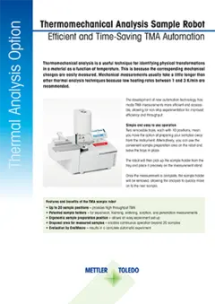 TMA Sample Robot for Efficient Automation