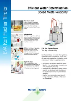 Datasheet: EVA Volumetric Karl Fischer Titrator