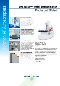 Datasheet: InMotion KF Six Autosampler