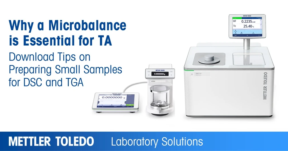 Weighing Samples for Thermal Analysis | Microbalances