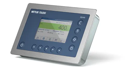 Indikatorji tehtanja z zaslonom na dotik IND400 | METTLER TOLEDO