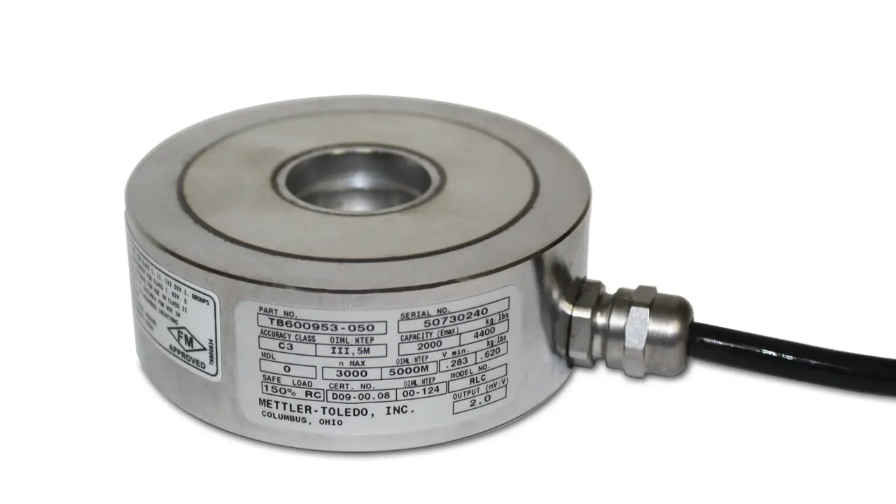 Ring Torsion Load Cells | RLC Compression Load Cells