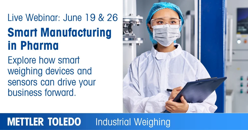Webinar: Smart Manufacturing in Pharma
