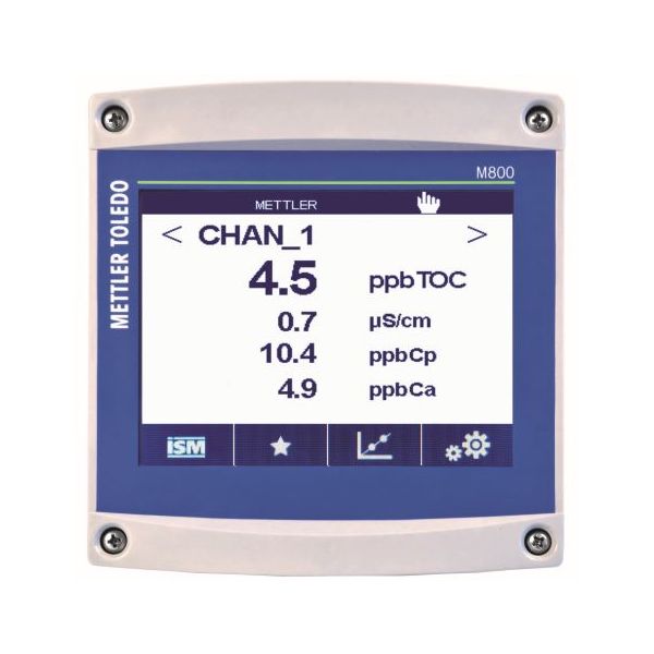 Transmitter M800 Water4-CH RecordLOC - Overview - METTLER TOLEDO