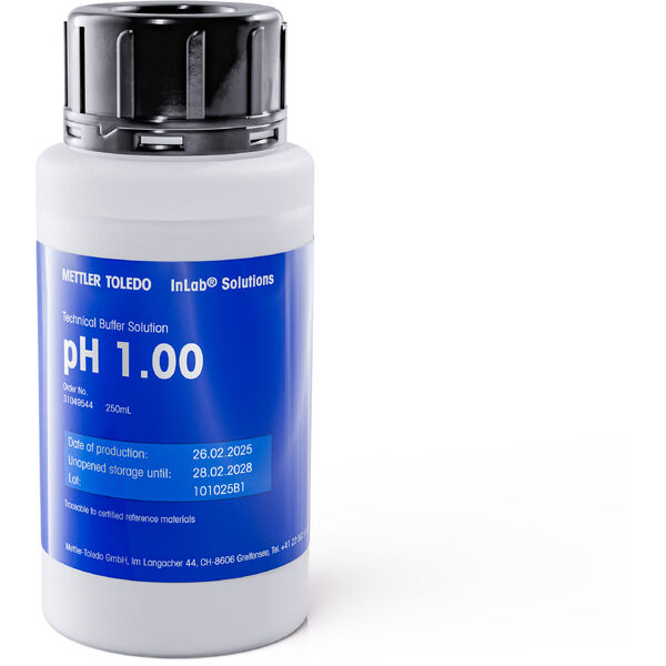 Techn. Buffer pH 1.00 250mL - Oversigt - METTLER TOLEDO