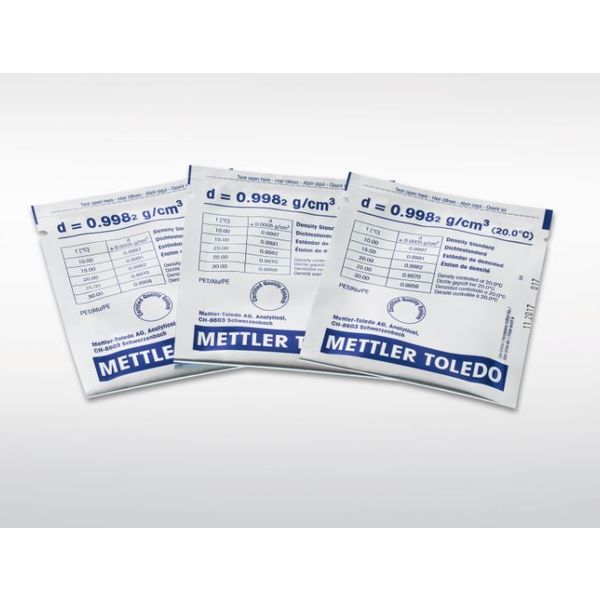 Density standards (6mL), set of 10 - Overview - METTLER TOLEDO
