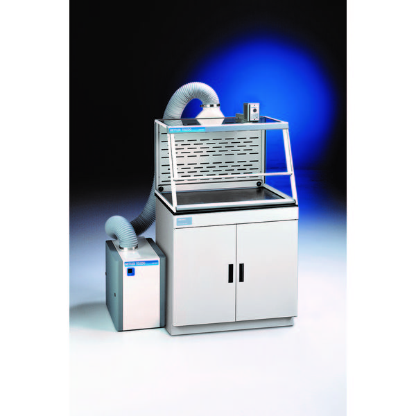 4’ XPert Balance System enclosure with portable exhaust and HEPA filter